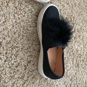 Shoes | Puff Ball Slides | Poshmark